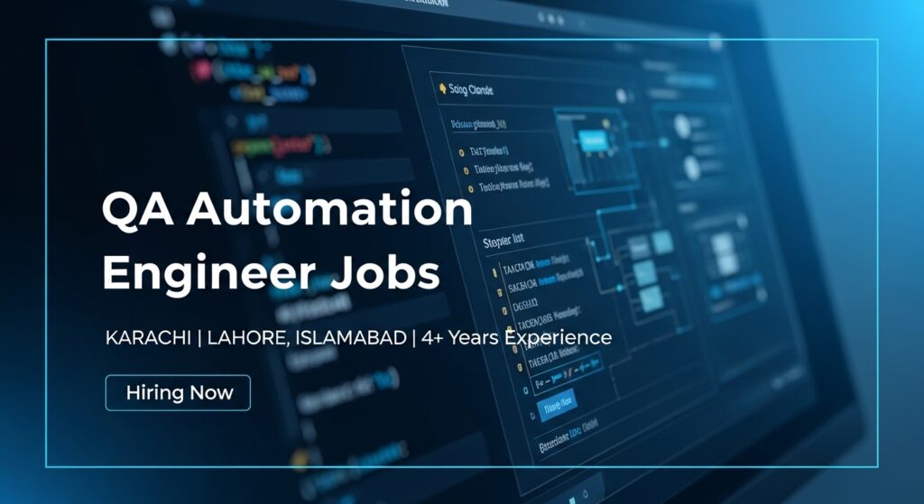 QA Automation Engineer Jobs in Pakistan